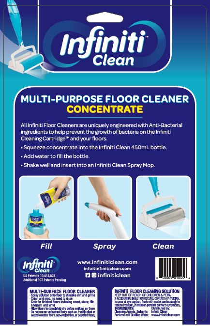 Concentrated Floor Cleaner Refill - 3 Pack – Infiniti Clean
